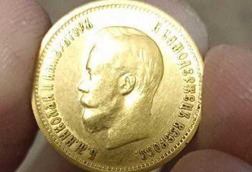 Монета золотая