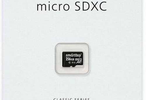 Micro sdxc карта Smartbuy 256GB Class 10
