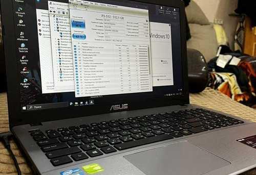 Игровой ноутбук 15.6" ASUS X550C, 1512 ГБ, Core i5-3337U, RAM 12 ГБ, GeForce GT 720M 2 ГБ