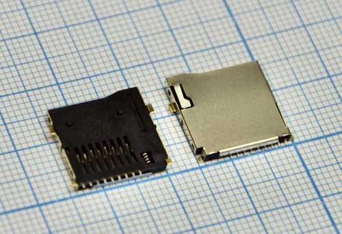 Разъем MicroSD SMD