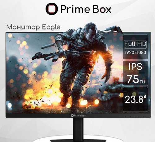 23.8" Монитор Prime Box eagle, черный