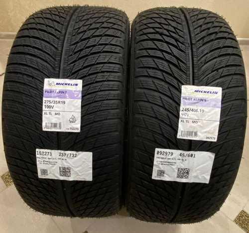 Michelin Alpin 5 245/40 R19 и 275/35 R19 100V