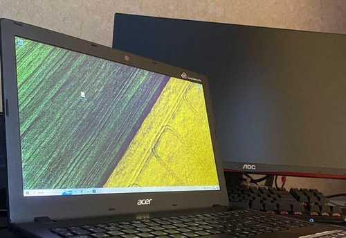 Ноутбук acer i5-7200, gtx-950, 8 gb озу, ssdm2+hdd