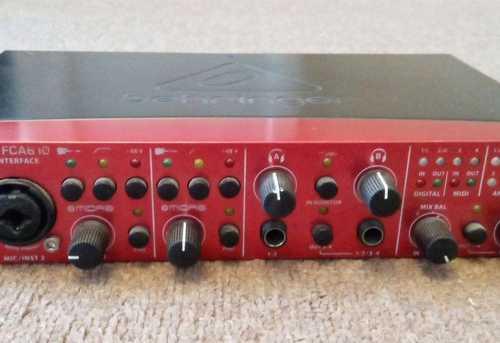 Аудио миди интерфейс Behringer Firepower FCA 610