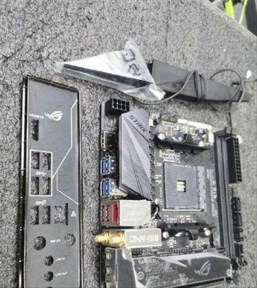 Материнская плата Asus rog strix b450i gaming