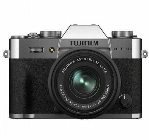 Fujifilm X-T30II Kit XC 15-45mmF3.5-5.6 OIS PZ Sil