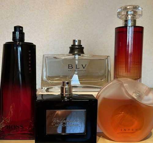 Hugo Boss, Lancome,Jil Sander,Baldessarini,Bulgari