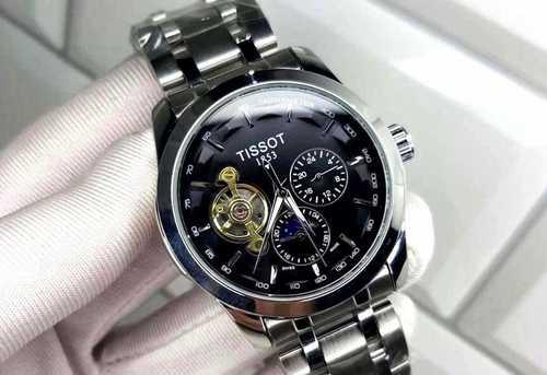 Мужские часы Tissot Silver Black механические