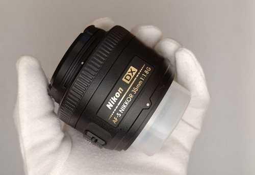 Nikon AF-S DX nikkor 35mm f/1.8G в отличном