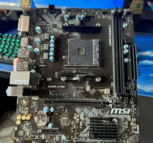 Материнская плата MSI A320M-A PRO