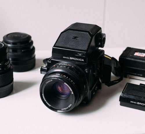 Bronica 645 etrsi — большой комплект