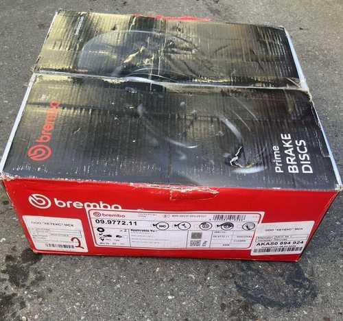 Диск тормозной передий brembo 09977211