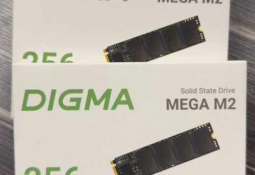 SSD накопитель Digma Mega M2 dgsm3256GM23T 256гб