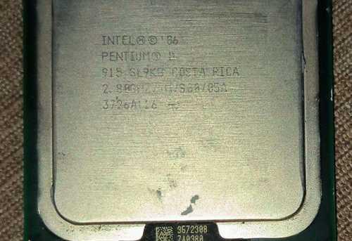 Процессор intel pentium D 915 2,8Мгц