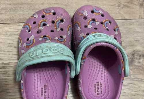 Crocs для девочки С 4