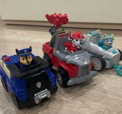 Игровые наборы paw patrol. 3 героя комплектом