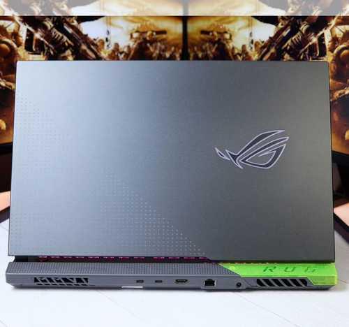 Игровой ноутбук 17.3 Asus ROG - Ryzen 7   RTX 3050