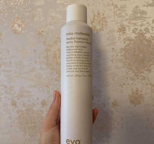 EVO miss malleable flexible hairspray
