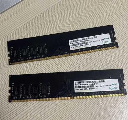 Оперативная память ddr4 16gb