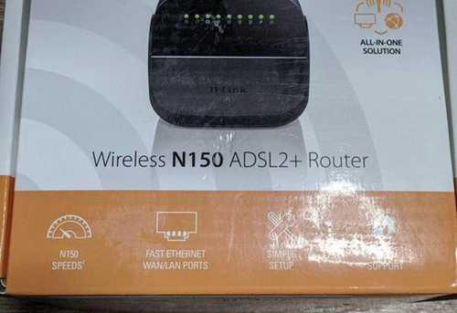 Беспроводной маршрутизатор D-Link DSL-2640U