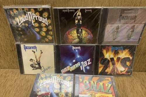 Nazareth, Pink Floyd, Uriah Heep фирменные CD