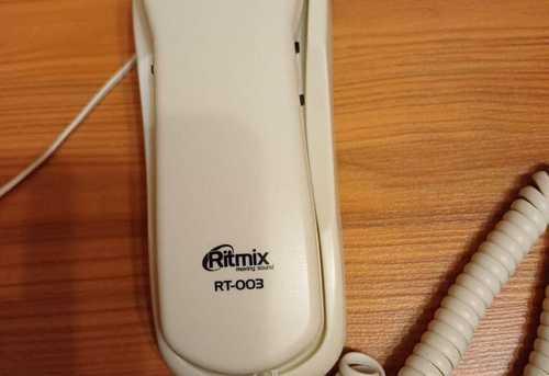 Телефон проводной Ritmix RT-003