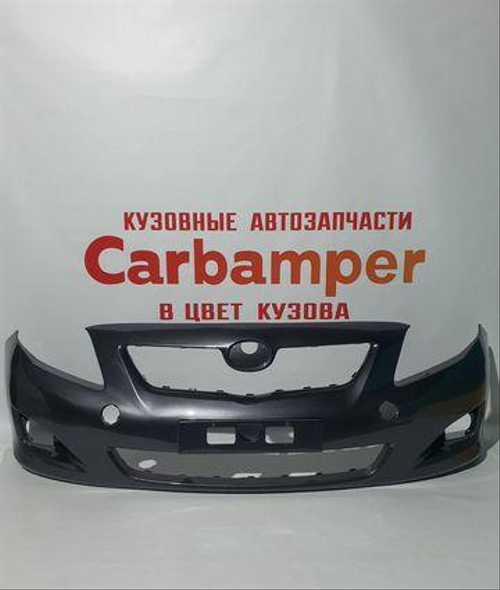 Передний бампер toyota corolla 150 цвет серый