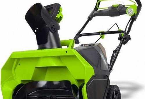 Снегоуборочная машина аккумуляторная greenworks GD
