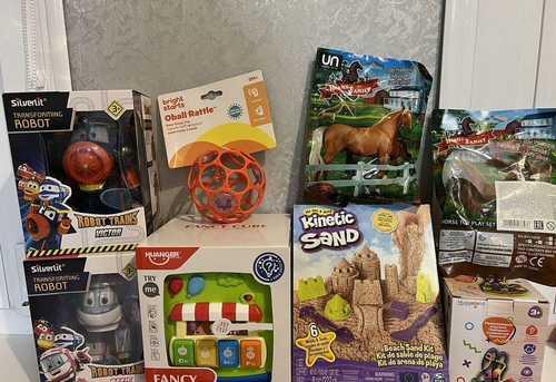 Игрушки, подарки для детей. Robot Trains и прочие