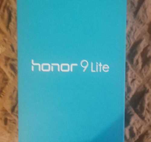 Коробка от Honor 9 lite