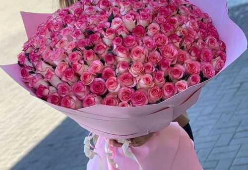 Букет цветов 101 Роза
