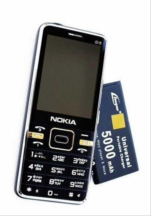 Мобильный телефон Nokia N3000 на 3 SIM акб 5000mAh