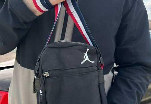 Сумка-барсетка через плечо Jordan x PSG (черная)