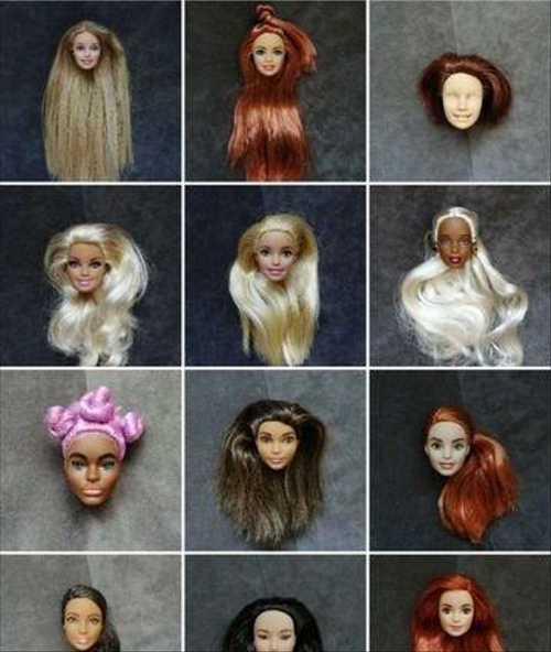 Головы Барби Barbie разные