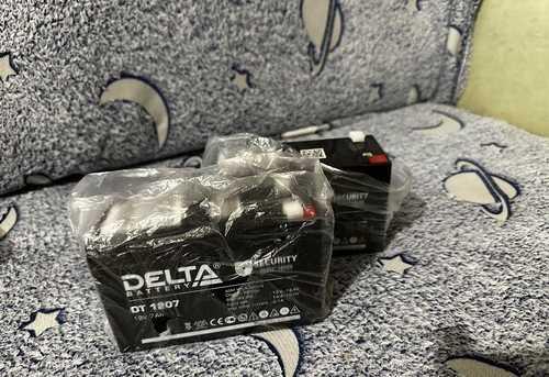Аккумуляторная батарея Delta DT 1207 (12V / 7Ah)