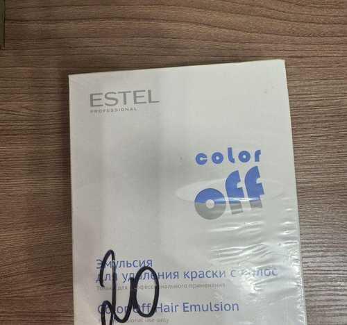 Смывка для волос estel color off