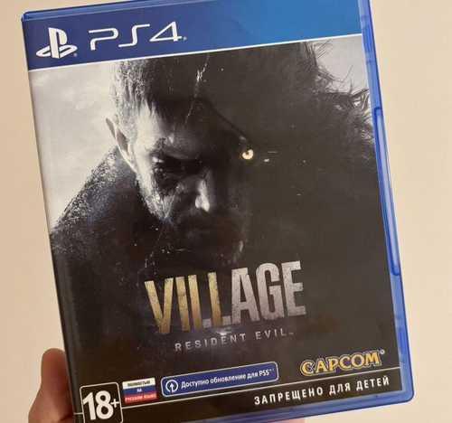 Resident Evil Village PS4 диск