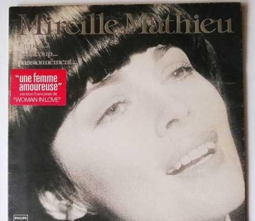 Mireille Mathieu Un Peu Beaucoup Passionne LP