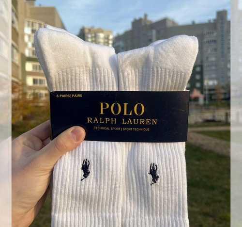 Polo Ralph Lauren носки 6 пар