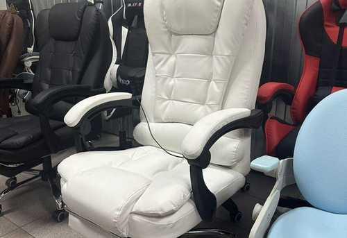 Офисное кресло белое