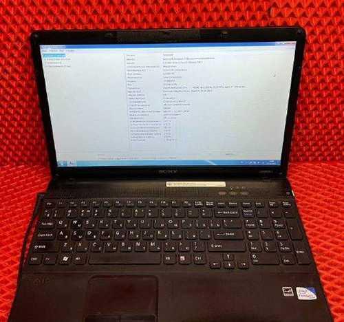 Ноутбук sony vaio pcg 71211v