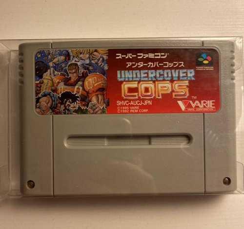 Игра Undercover cops Super Famicom