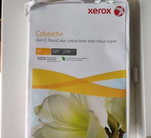 Бумага A4 Xerox Colotech+ 220 г/м²