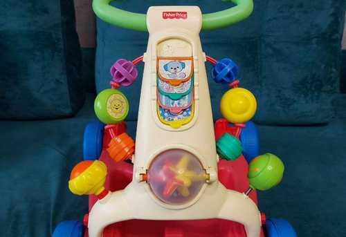 Толокар каталка ходунки Fisher Price