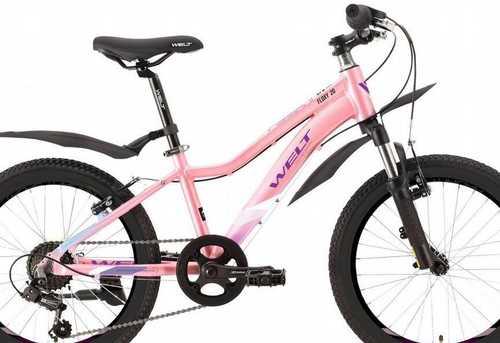 Детский велосипед Welt Floxy 20 2022 Pearl Pink