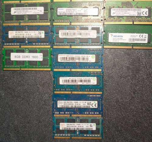 Оперативная память ddr3 для ноутбука 4gb 1333