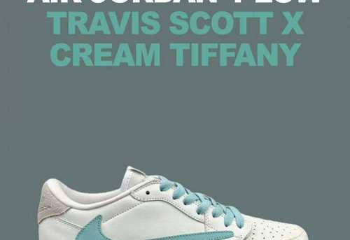 Nike air jordan 1 low Travis Skott cream tiffany