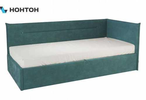 Кровать Альба 0.9 м зеленая