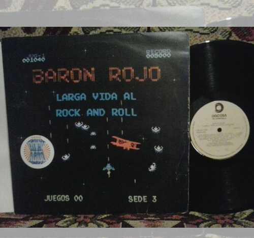 Виниловая пластинка Baron Rojo (1981 (metal)