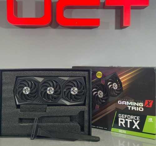 Видеокарта MSI RTX 3070 gaming X trio 8GB